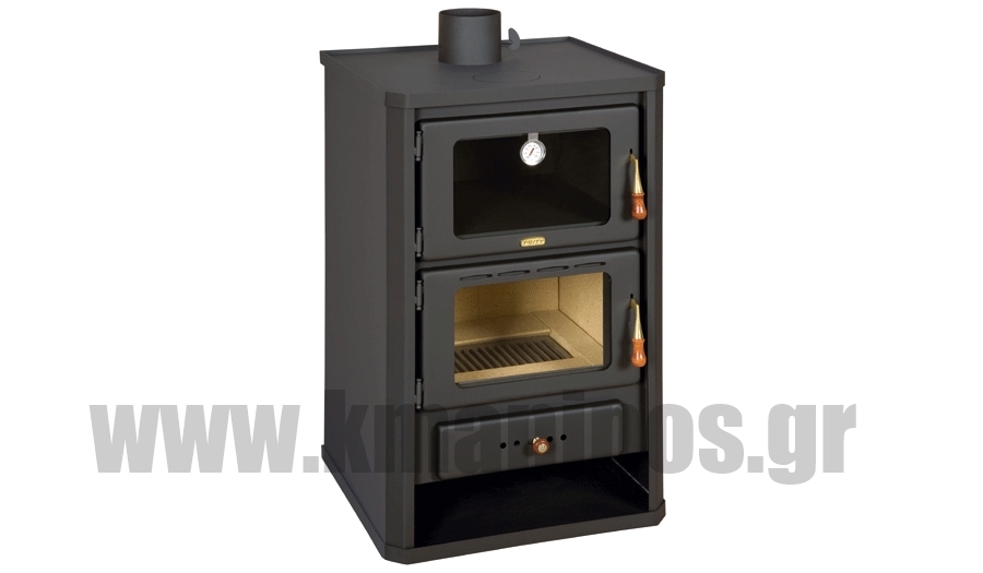 Ενεργειακή Σόμπα Ξύλου με φούρνο - Prity FG - K Maninos